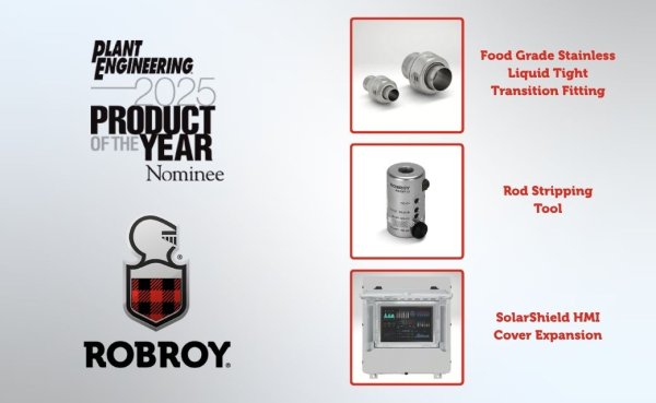 Robroy Industries Secures Three Nominations for Plant Engineering 2025 Product of the Year ...